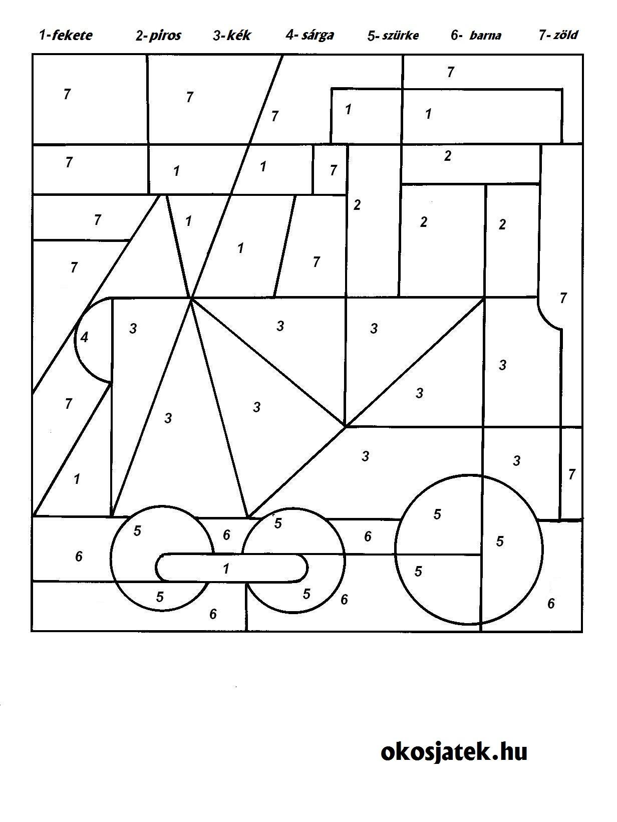 Ingyen nyomtatható színezők, kifestők gyerekeknek